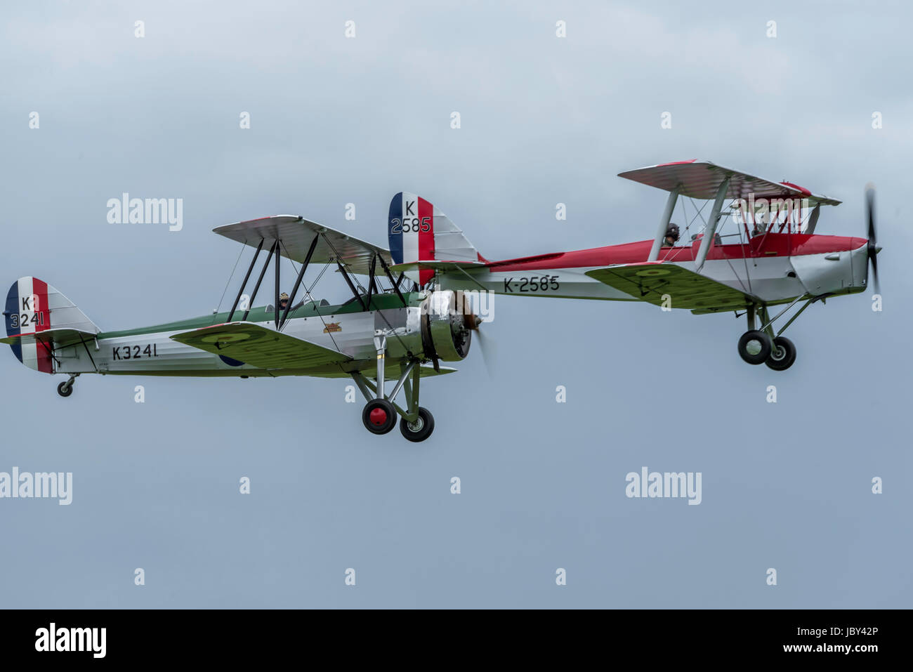 Shuttleworth Collection Air Show old Warden Bedford England Stock Photo ...