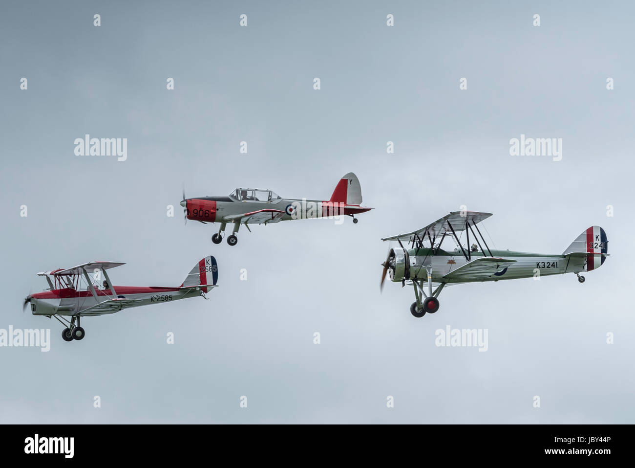 Shuttleworth Collection Air Show old Warden Bedford England Stock Photo ...
