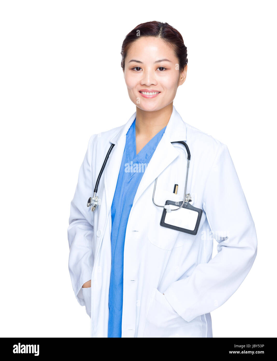 Woman doctor portrait Stock Photo - Alamy
