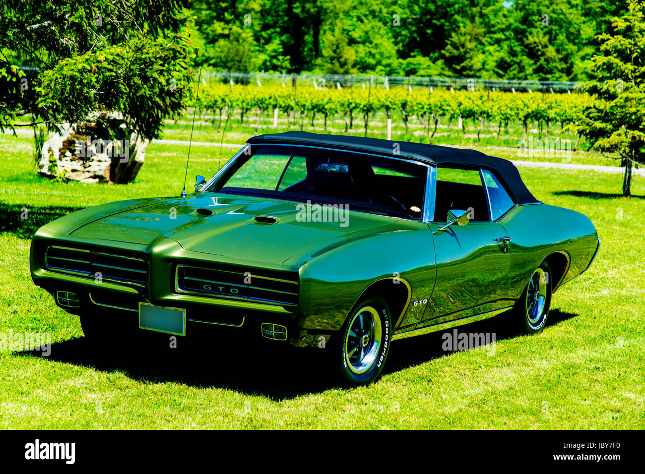 1969 Pontiac GTO Convertible Stock Photo - Alamy