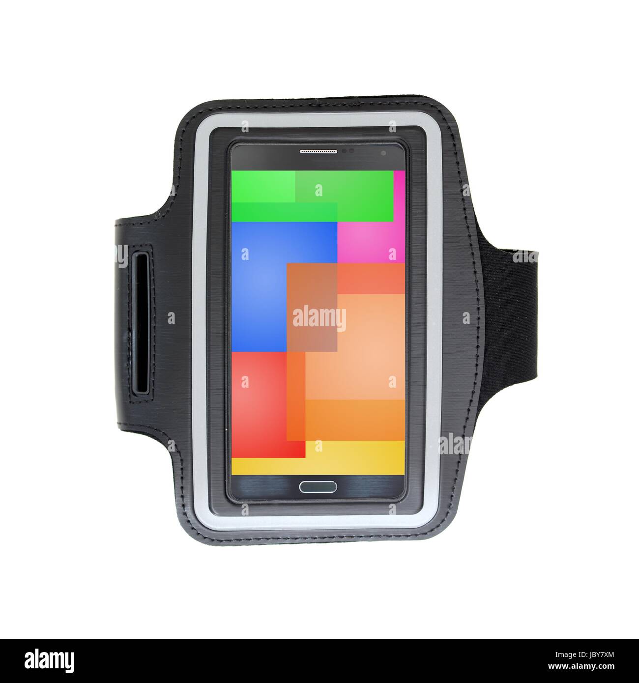 A close up shot of sports arm band Stock Photo - Alamy