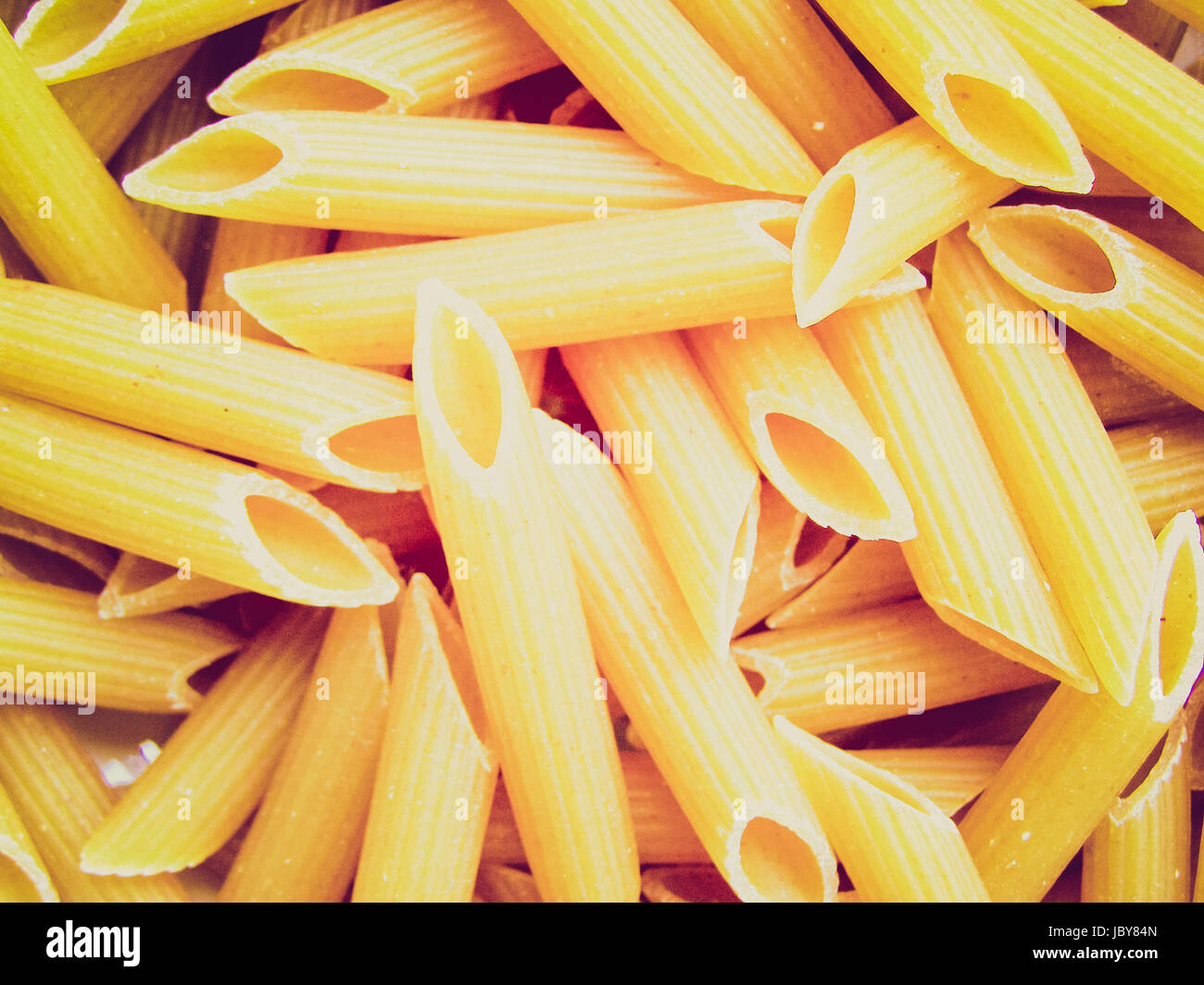 Vintage retro looking Pasta italian food picture Stock Photo - Alamy