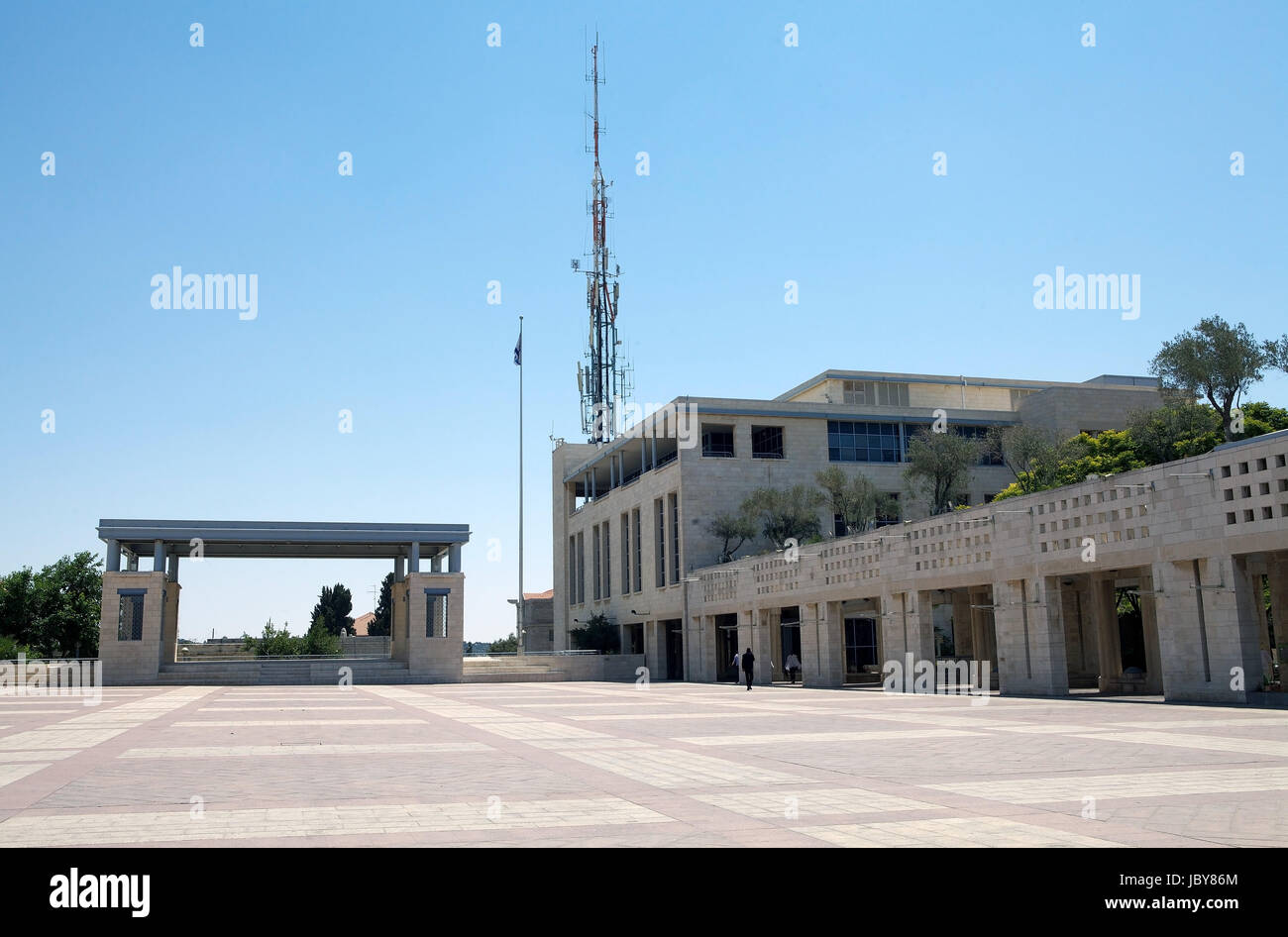 Modern city hall jerusalem hi-res stock photography and images - Alamy
