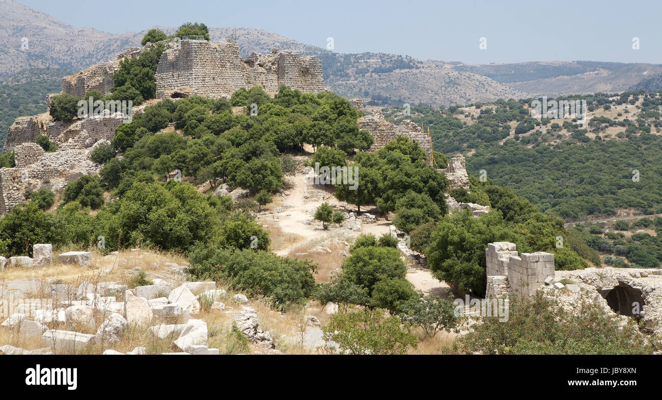 Nimrod fortress mount hermon hi-res stock photography and images - Alamy