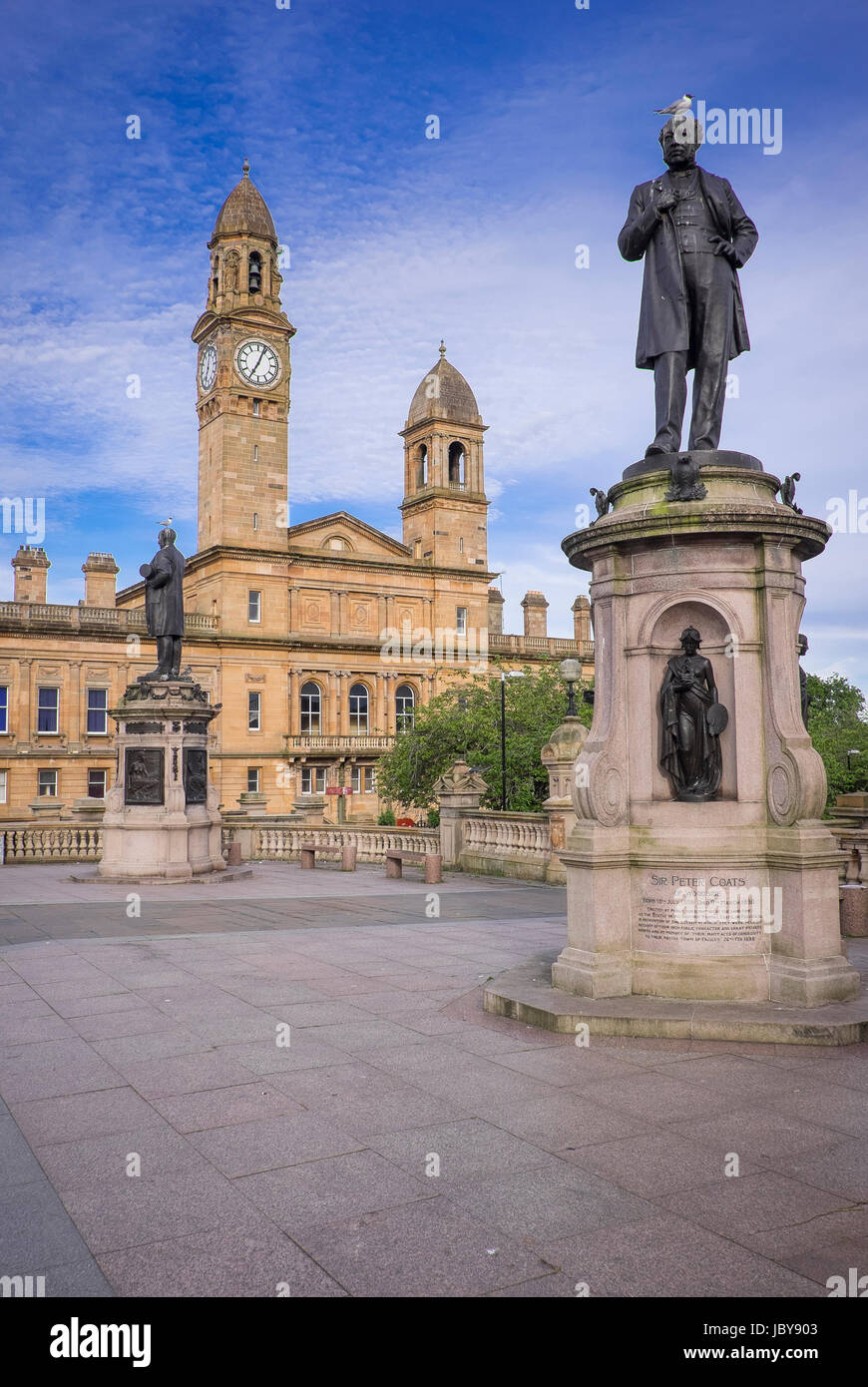 scotland's town of paisley Stock Photo - Alamy