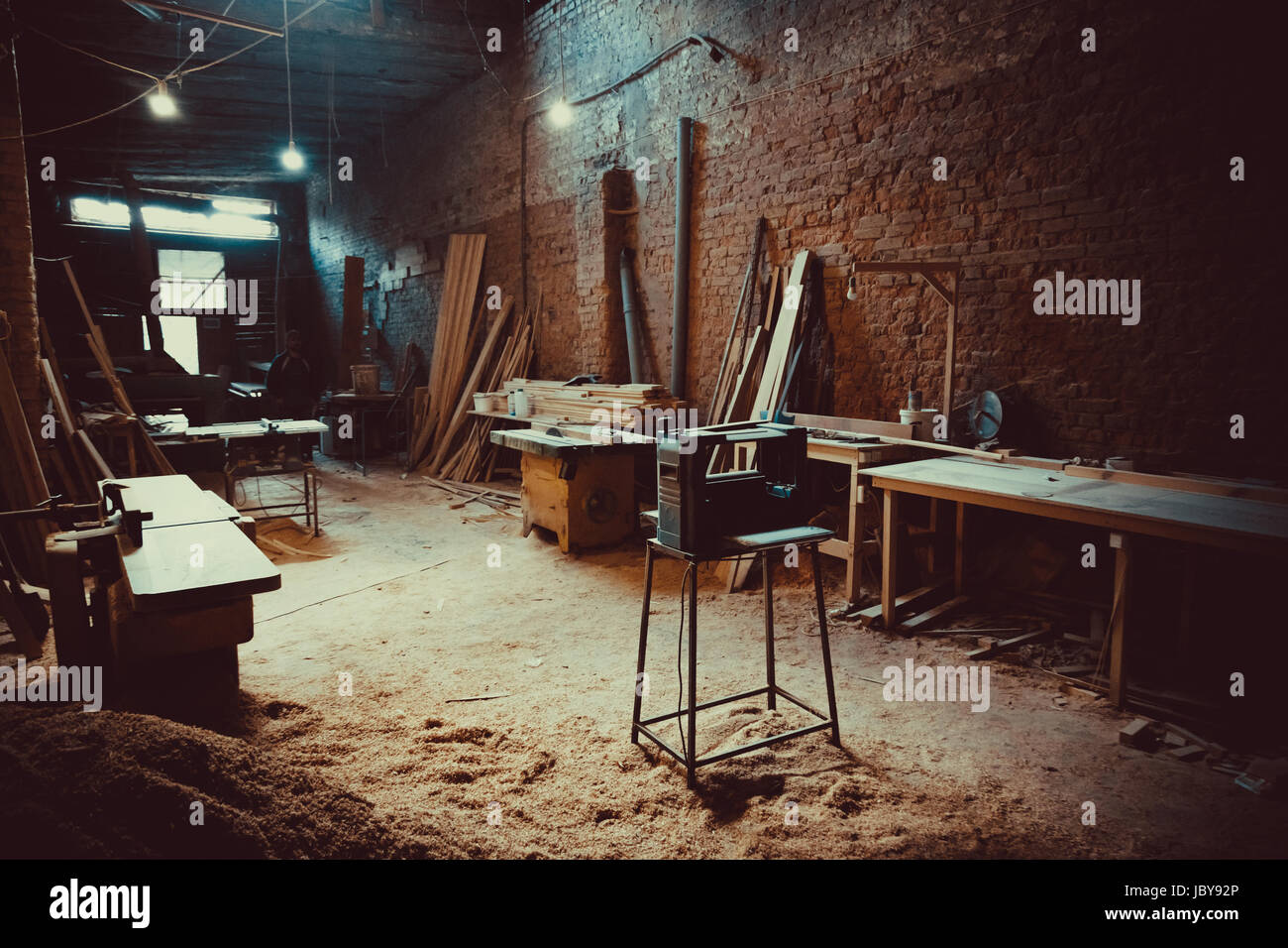 Workshop interior hi-res stock photography and images - Alamy