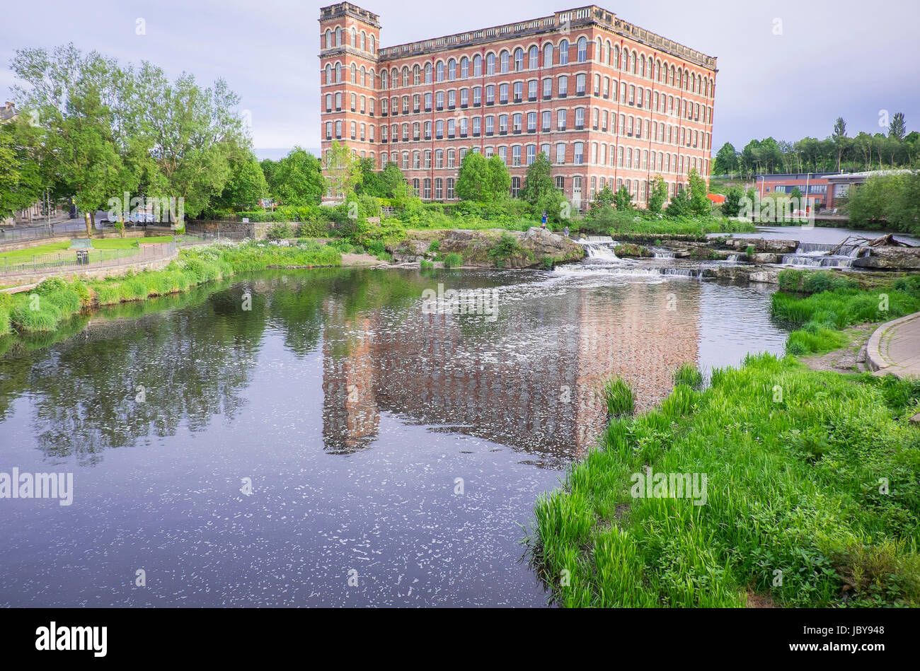 Anchor mill paisley hi-res stock photography and images - Alamy