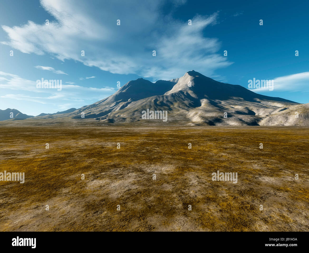 An image of a landscape without vegetation Stock Photo - Alamy