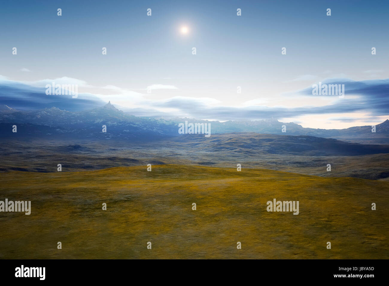 An image of a landscape without vegetation Stock Photo - Alamy