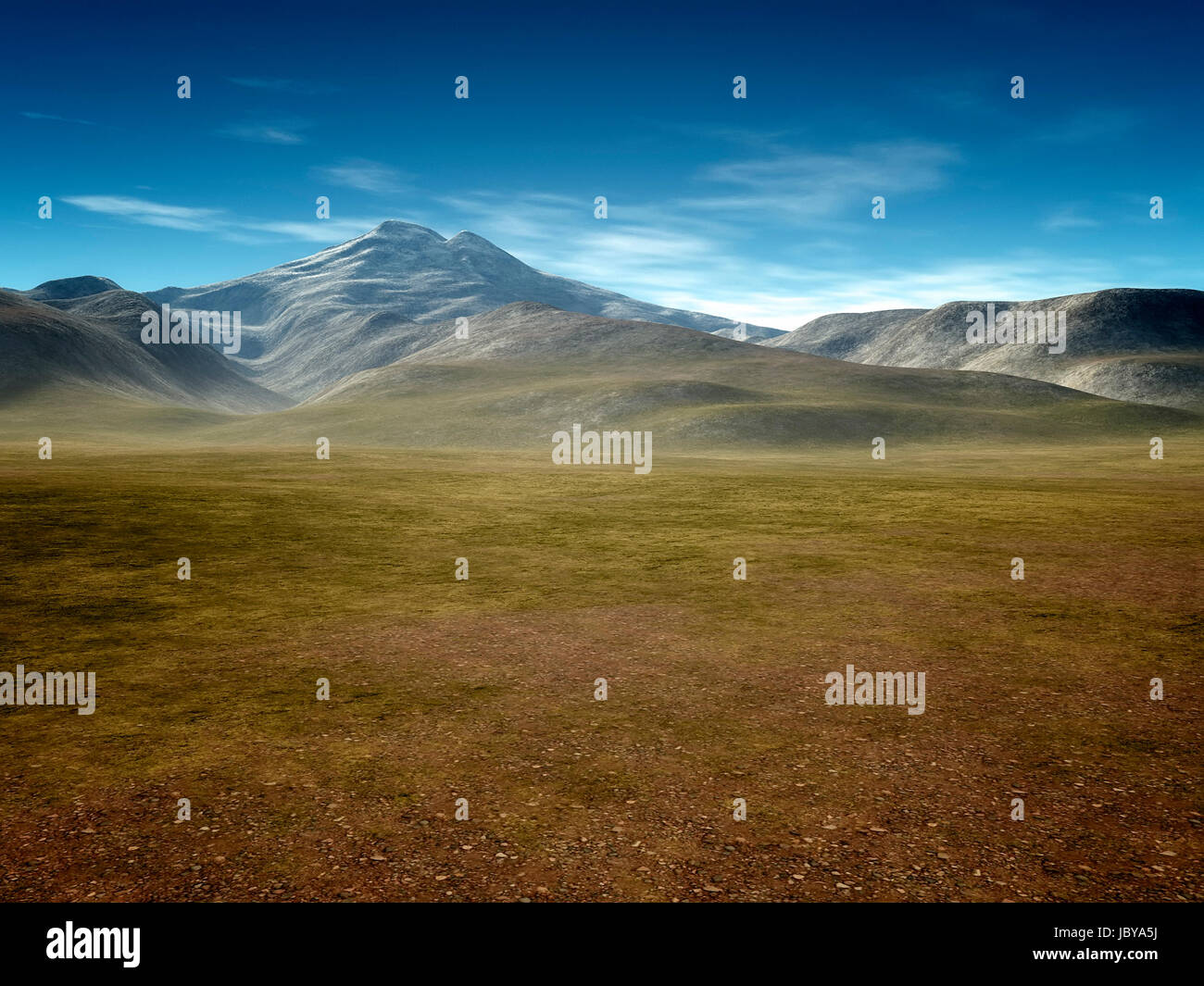 An image of a landscape without vegetation Stock Photo - Alamy