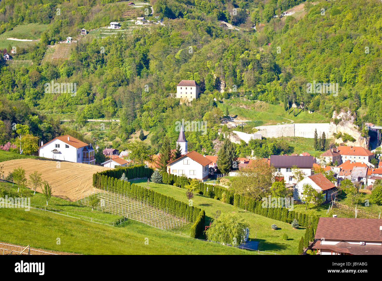 Krapina city hi-res stock photography and images - Alamy
