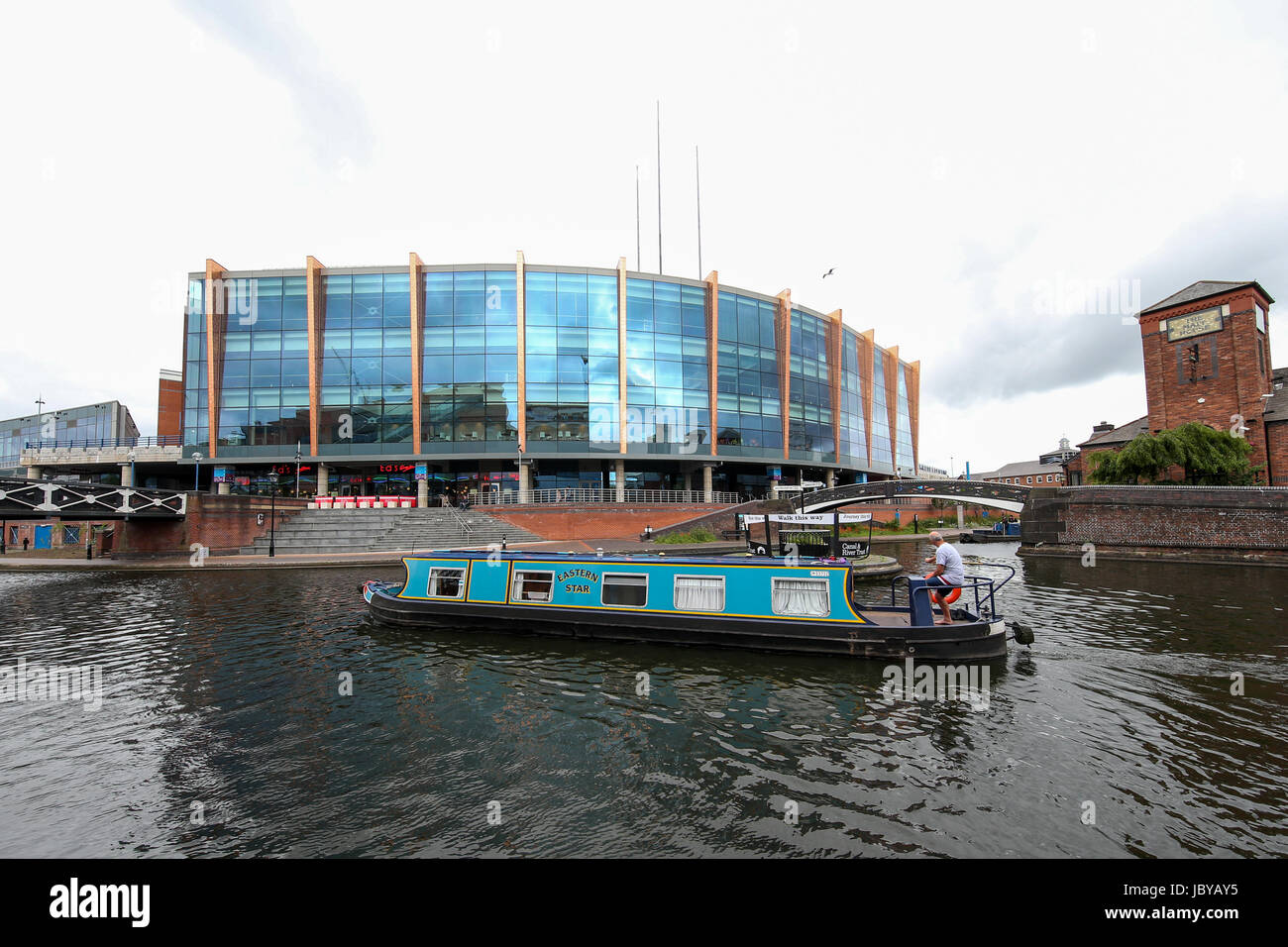 Birmingham, UK. 12th June, 2017. The National Indoor arena from ...