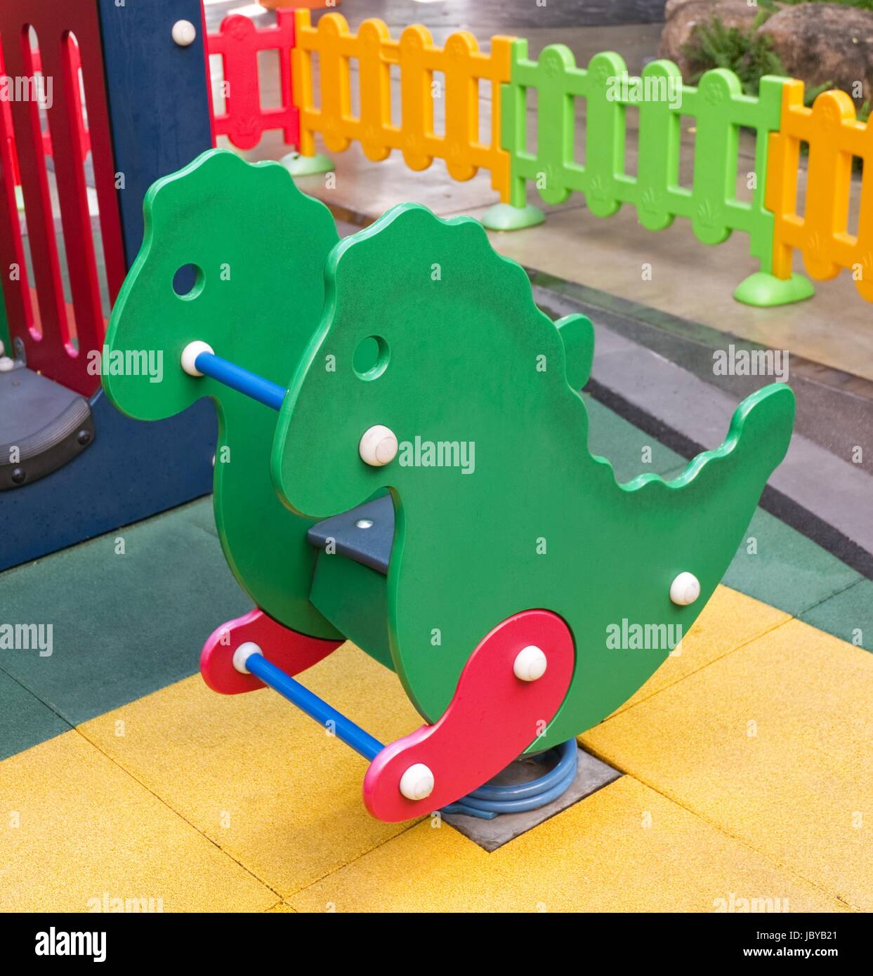 Toy dinosaur outside hi-res stock photography and images - Alamy