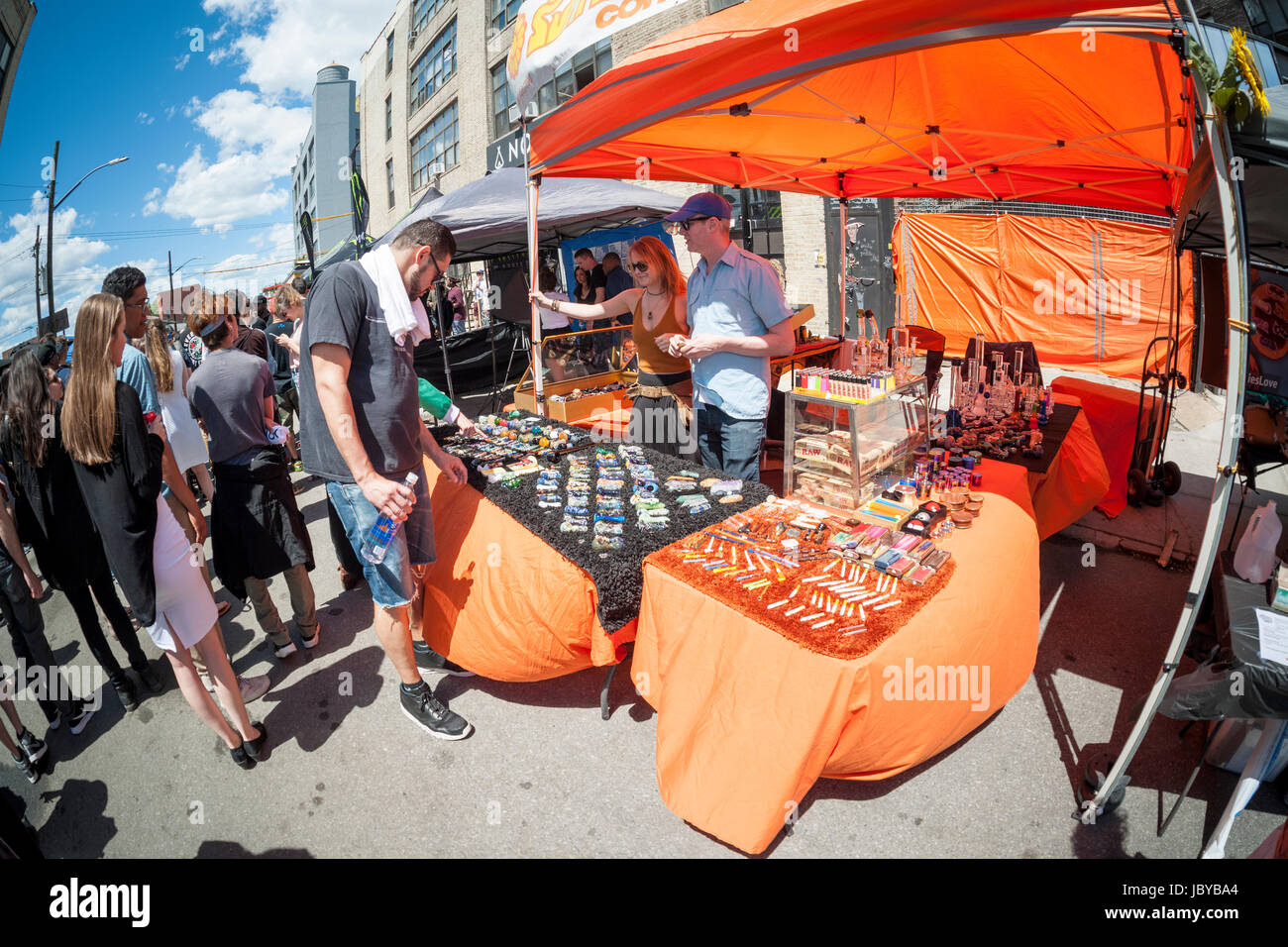 Entrepreneurs sell glass pipes and other marijuana related accessories ...