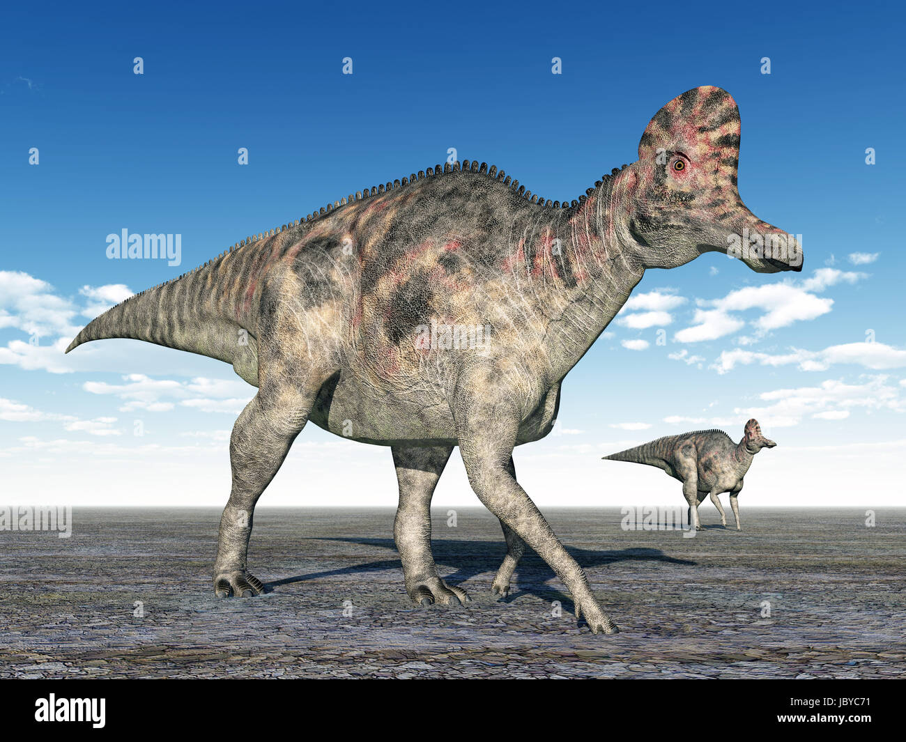 dinosaur corythosaurus Stock Photo, Royalty Free Image: 145046469 - Alamy