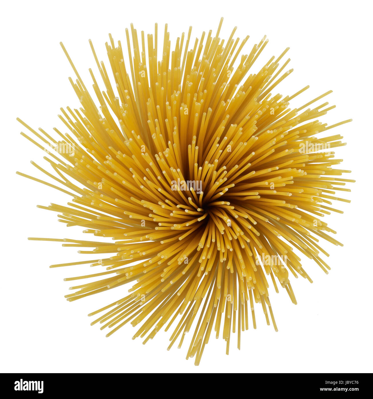 lots of radiant spaghetti noodles in white back Stock Photo - Alamy