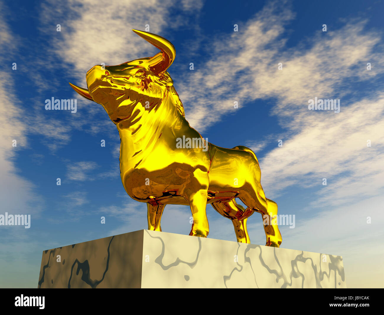 Calf statue hi-res stock photography and images - Alamy