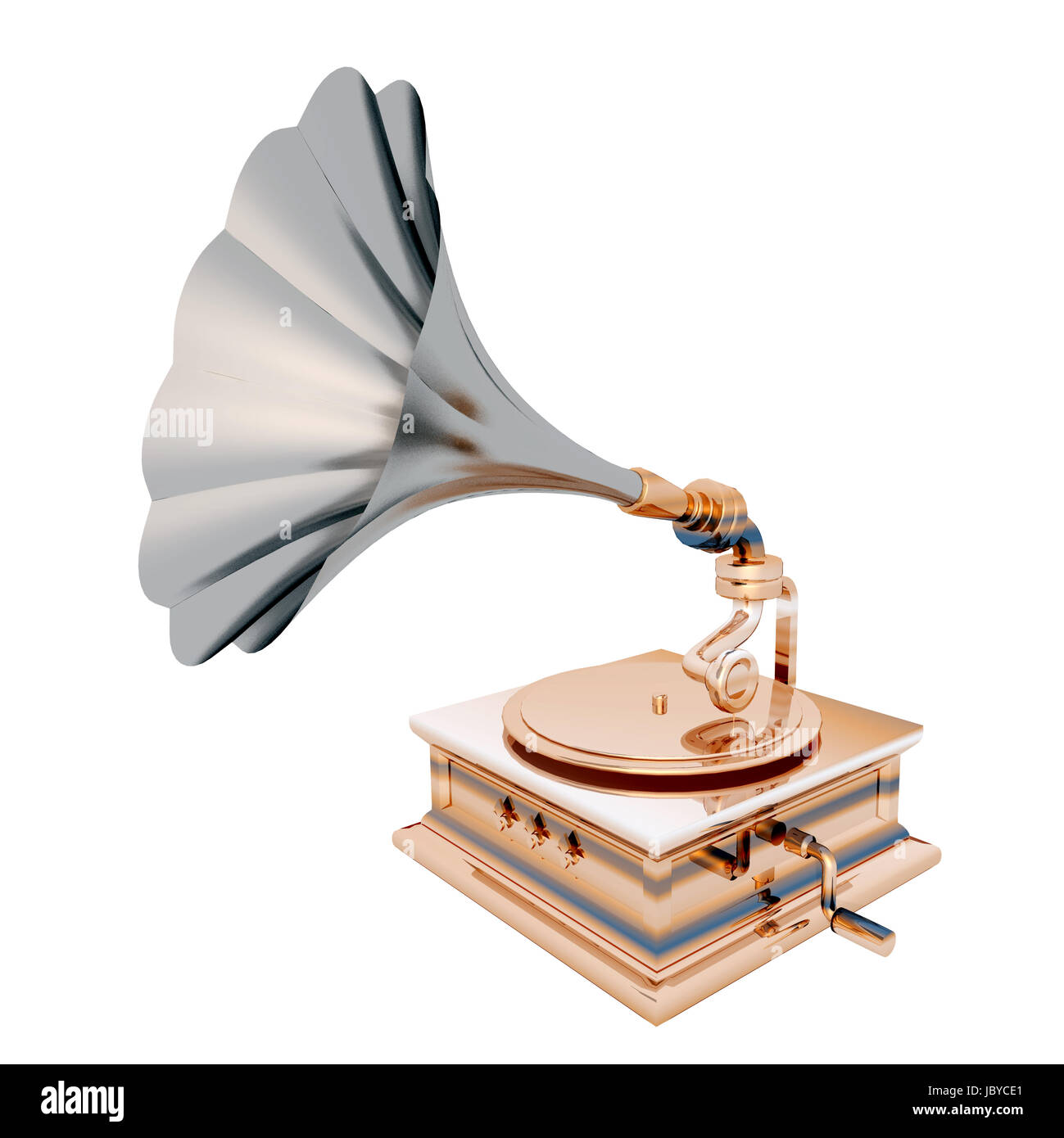 Gramophone Cut Out Stock Images & Pictures - Alamy