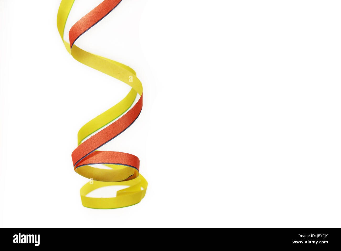 Gold streamers Cut Out Stock Images & Pictures - Alamy