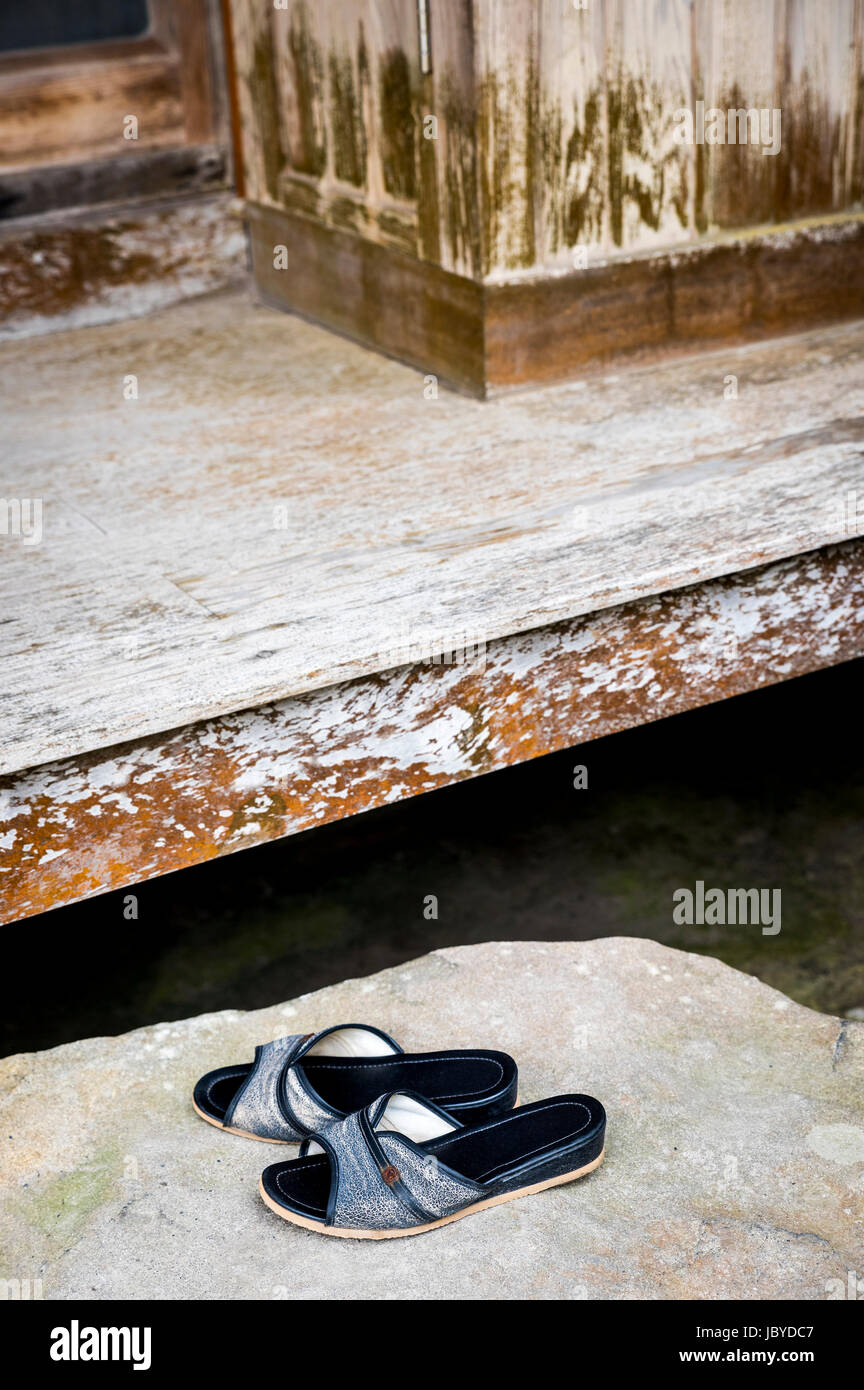 Japanese slippers hi-res stock photography and images - Alamy