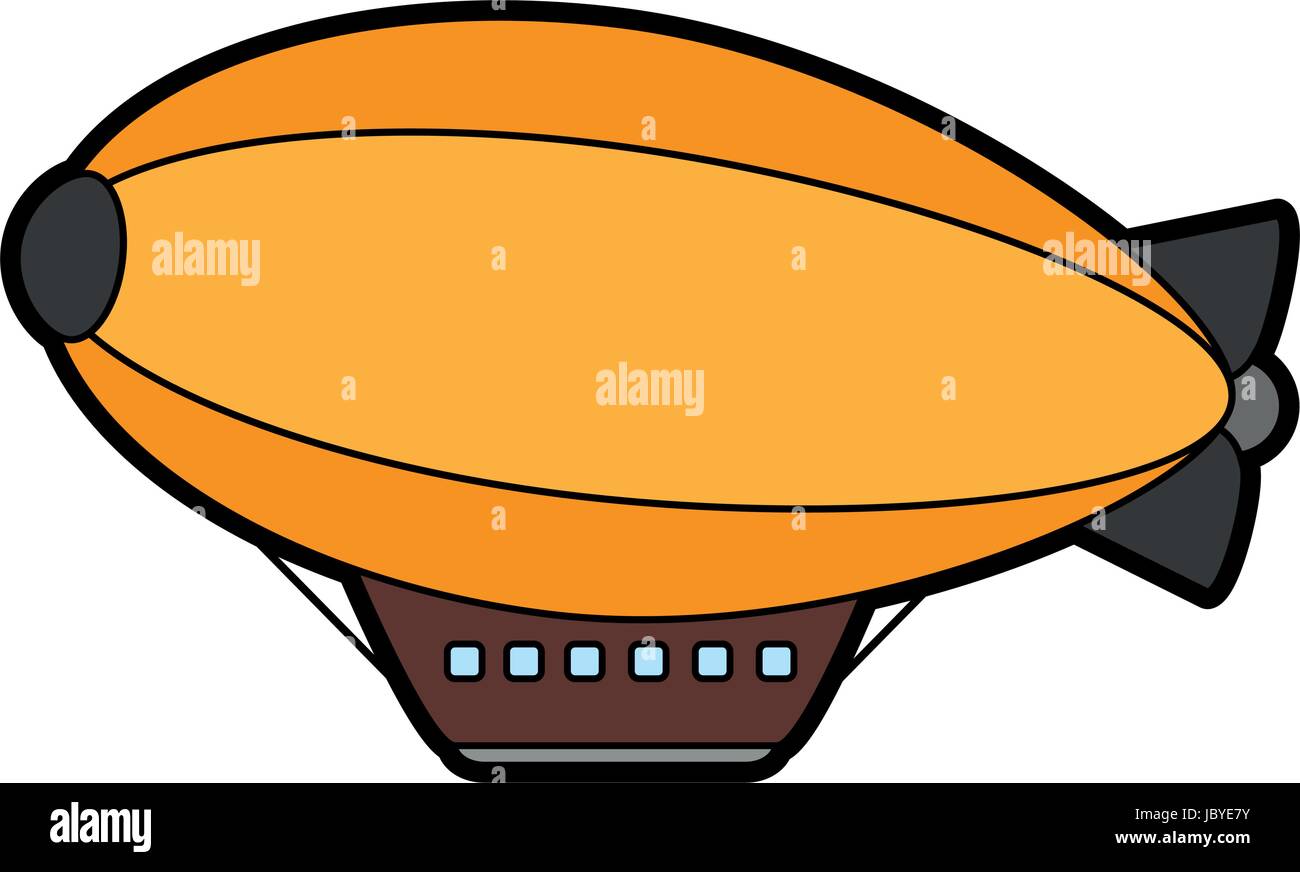 zeppelin balloon icon image Stock Vector Image & Art - Alamy