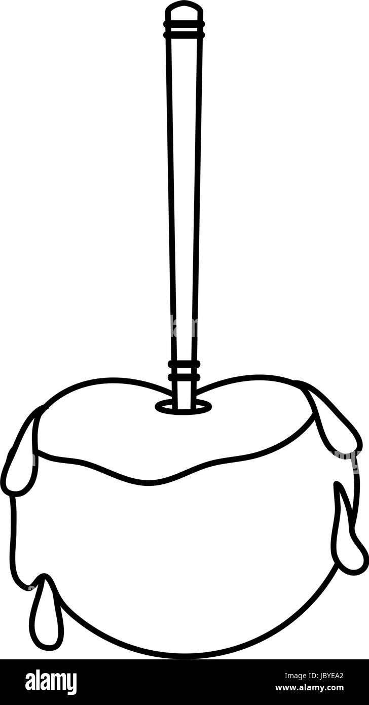 Apple sweets Black and White Stock Photos & Images - Alamy