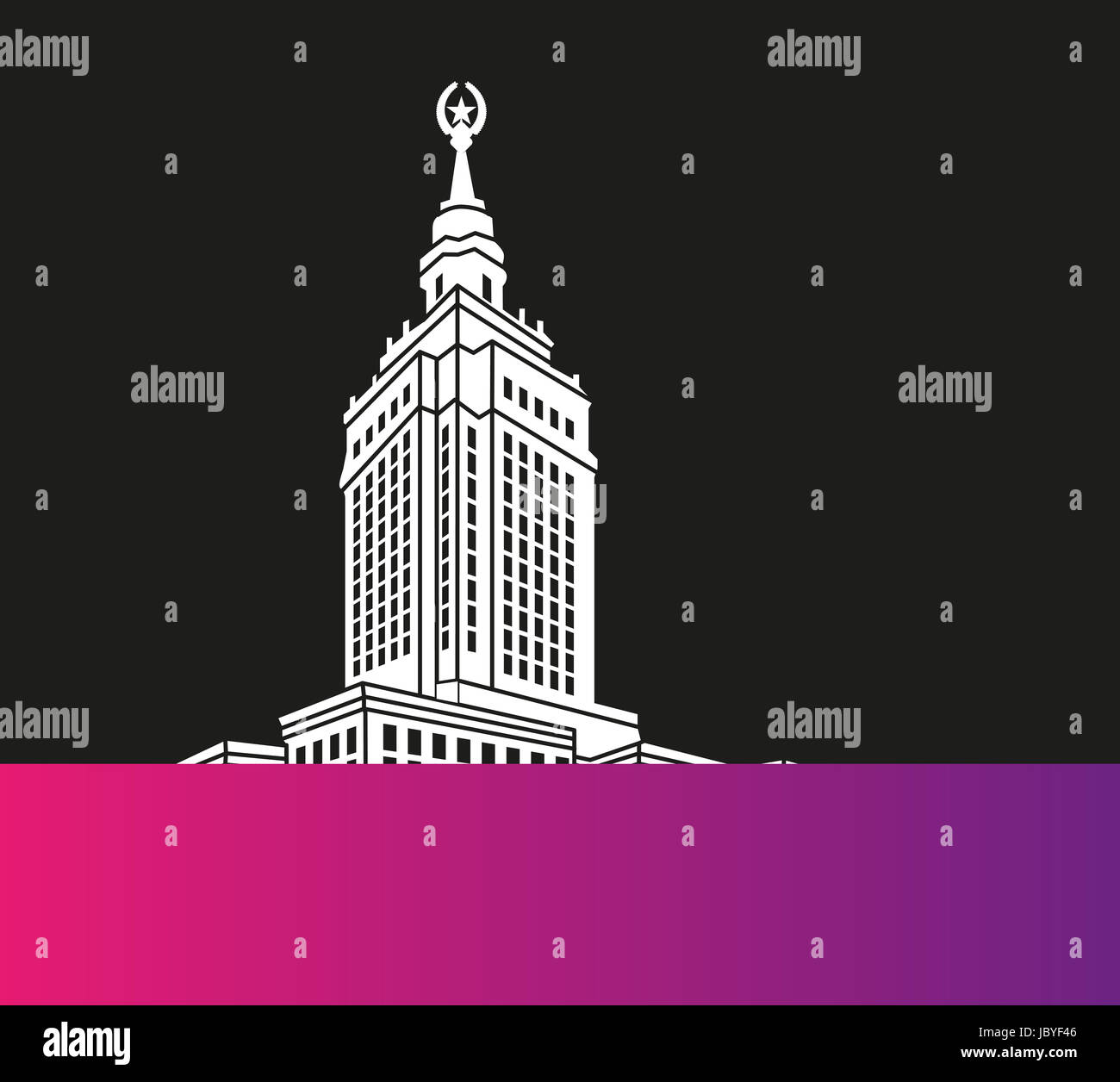 Contour Building Illustration - Vector Contour Acchitecture Series ...