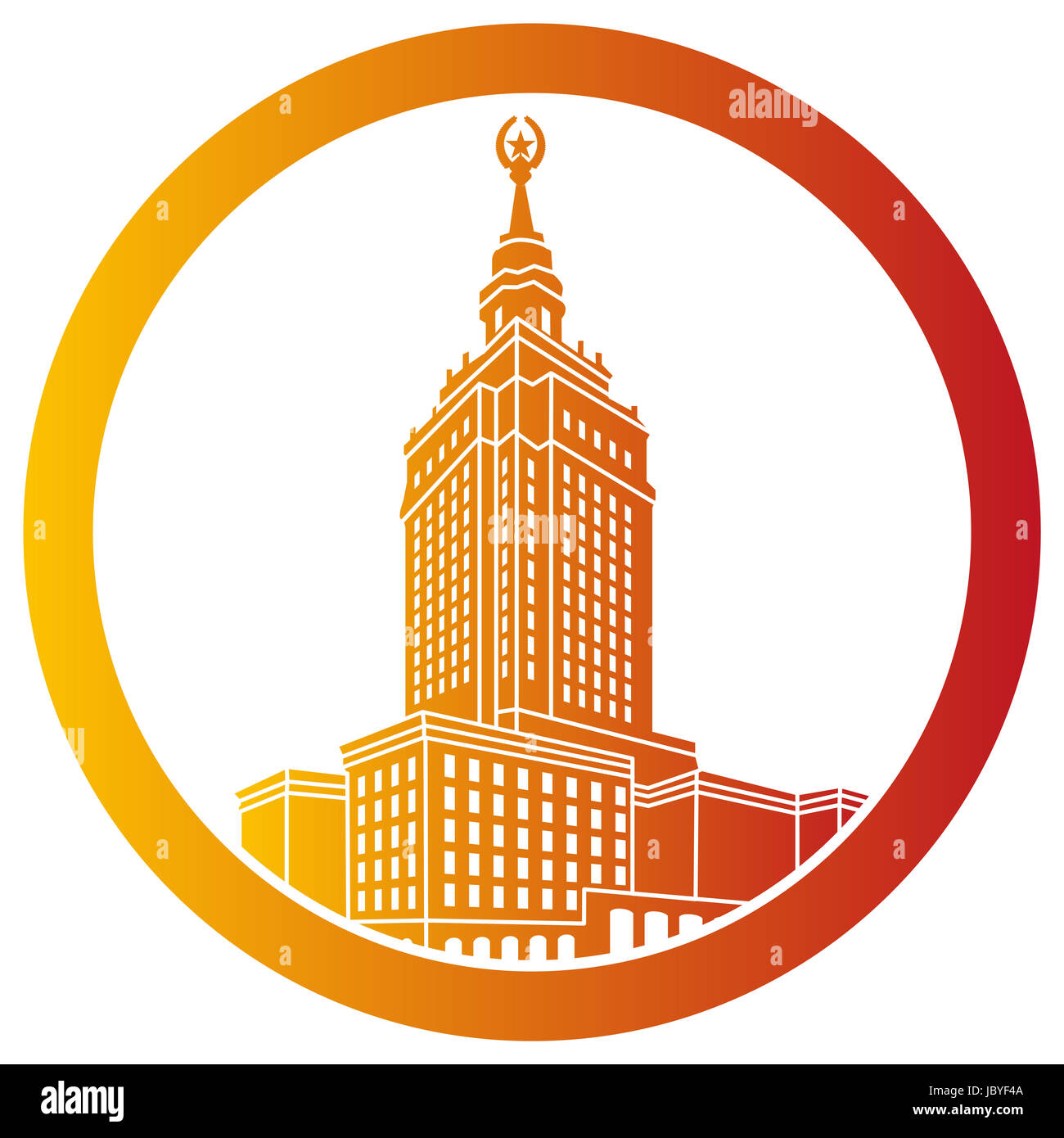 Contour Building Illustration - Vector Contour Architecture Series ...