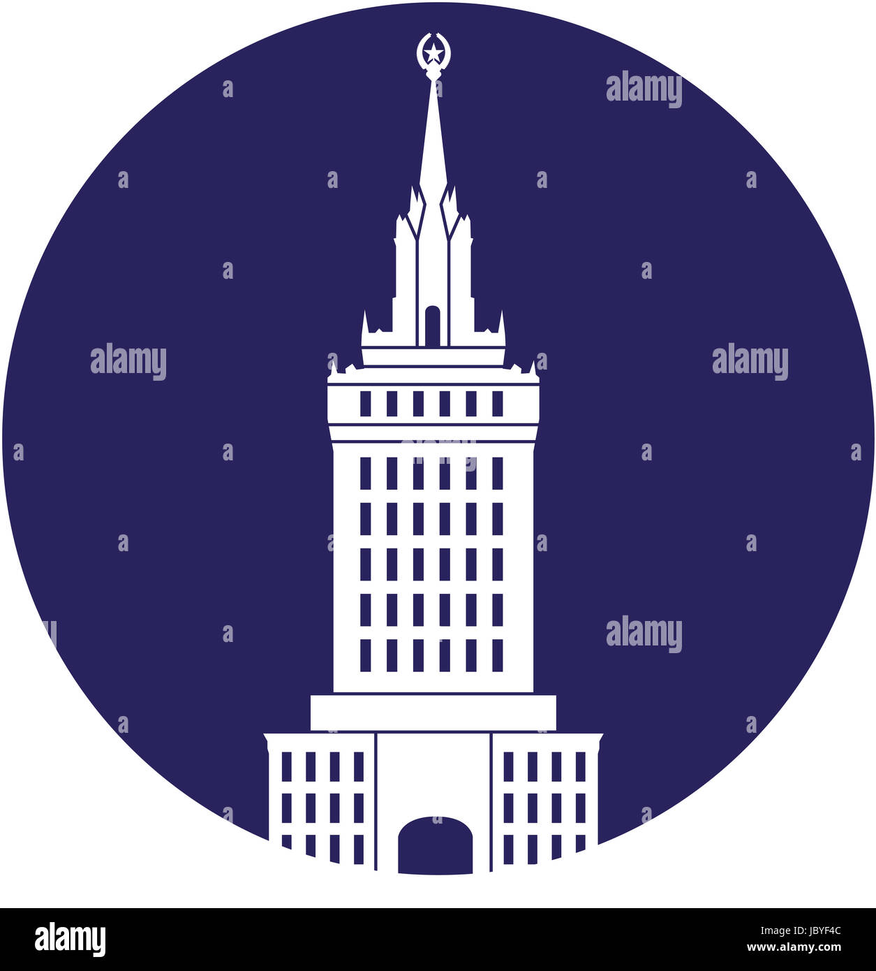 Contour Building Illustration - Vector Contour Architecture Series ...