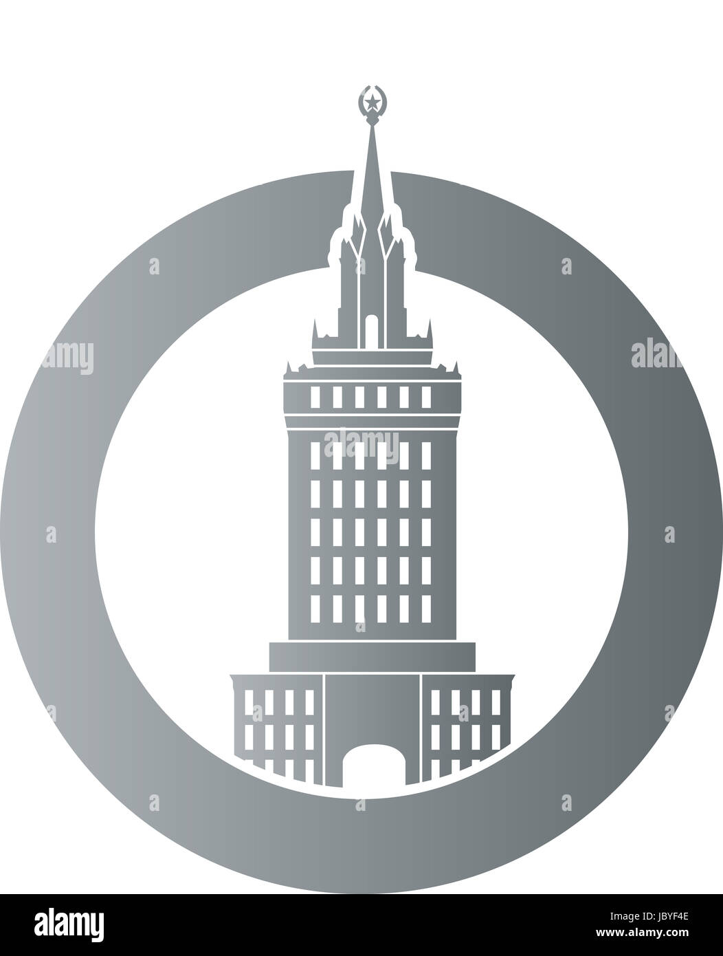 Contour Building Illustration - Vector Contour Architecture Series ...