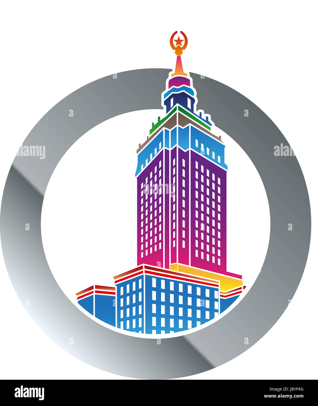 Contour Building Illustration - Vector Contour Architecture Series ...