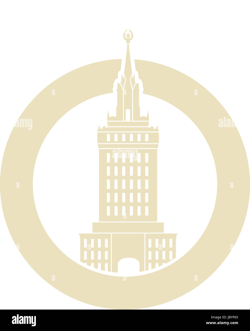 Contour Building Illustration - Vector Contour Architecture Series ...