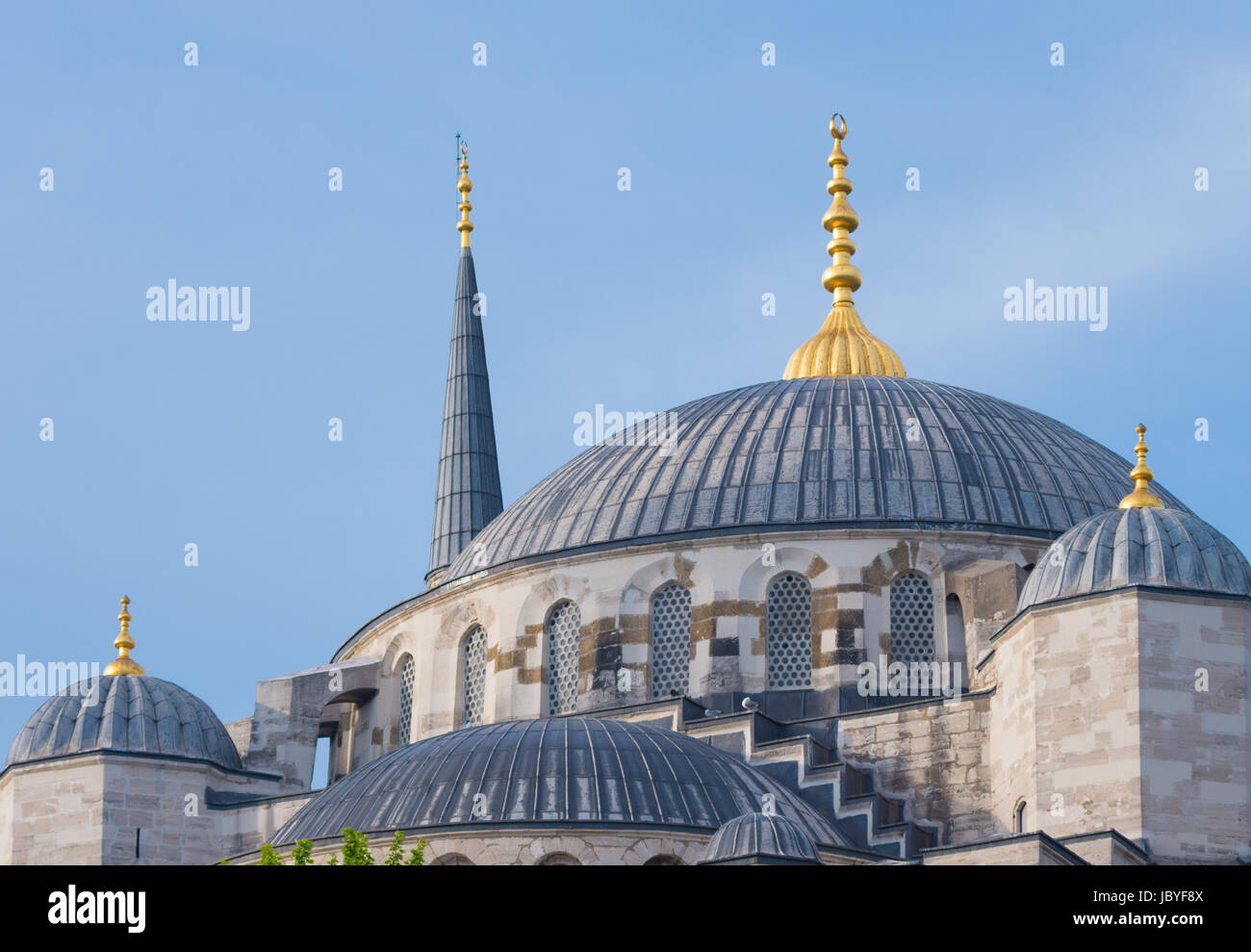 detail of the famous blue mosque in istanbul Stock Photo - Alamy