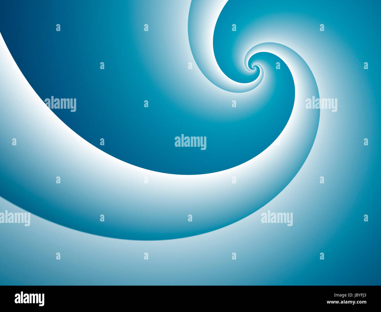 An image of a beautiful blue spiral background Stock Photo - Alamy