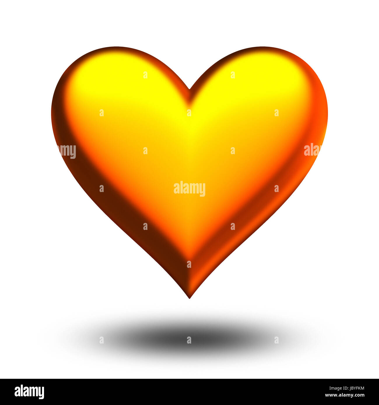 An image of a beautiful red heart shape Stock Photo - Alamy