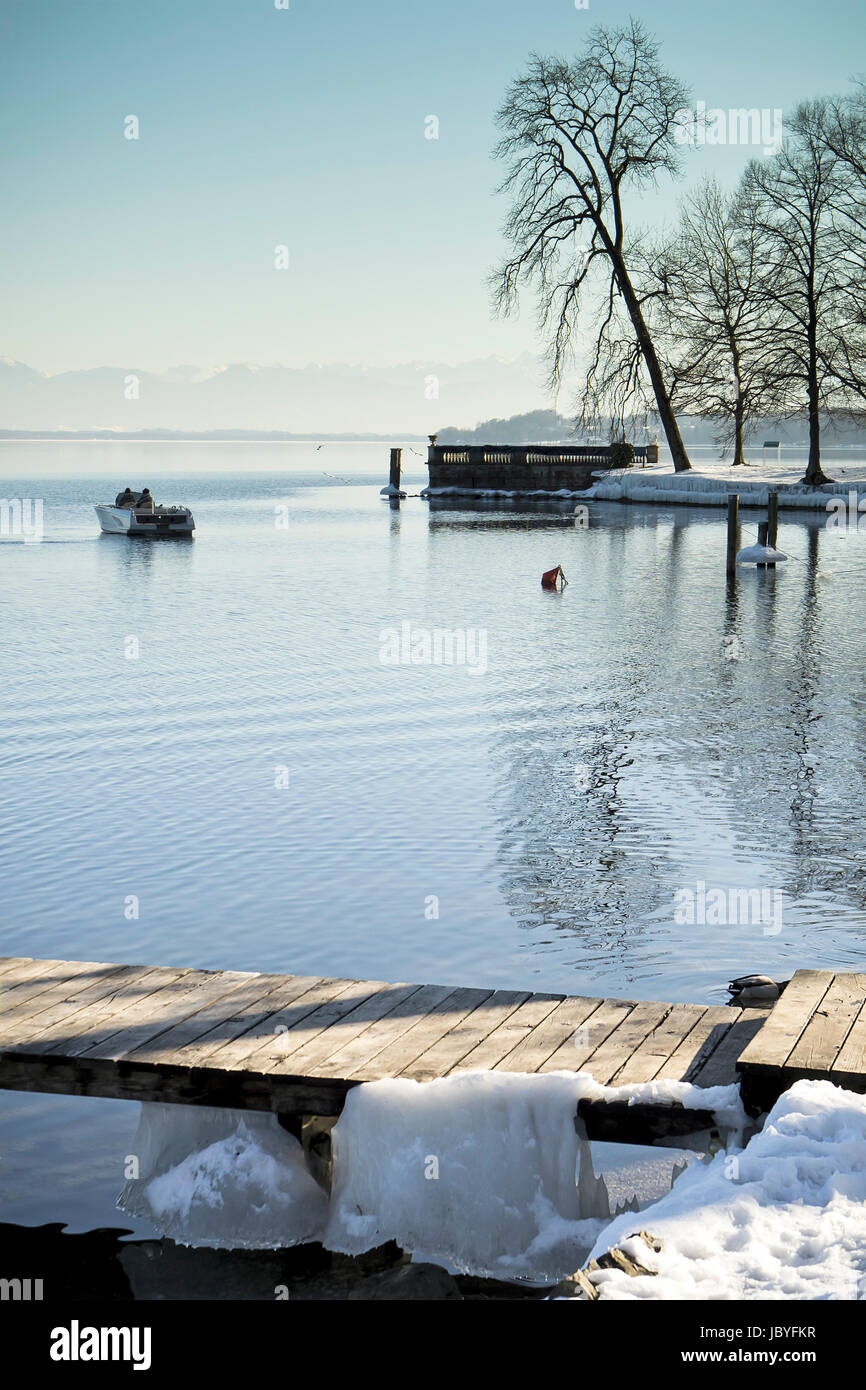 An image of a nice winter scenery Stock Photo - Alamy