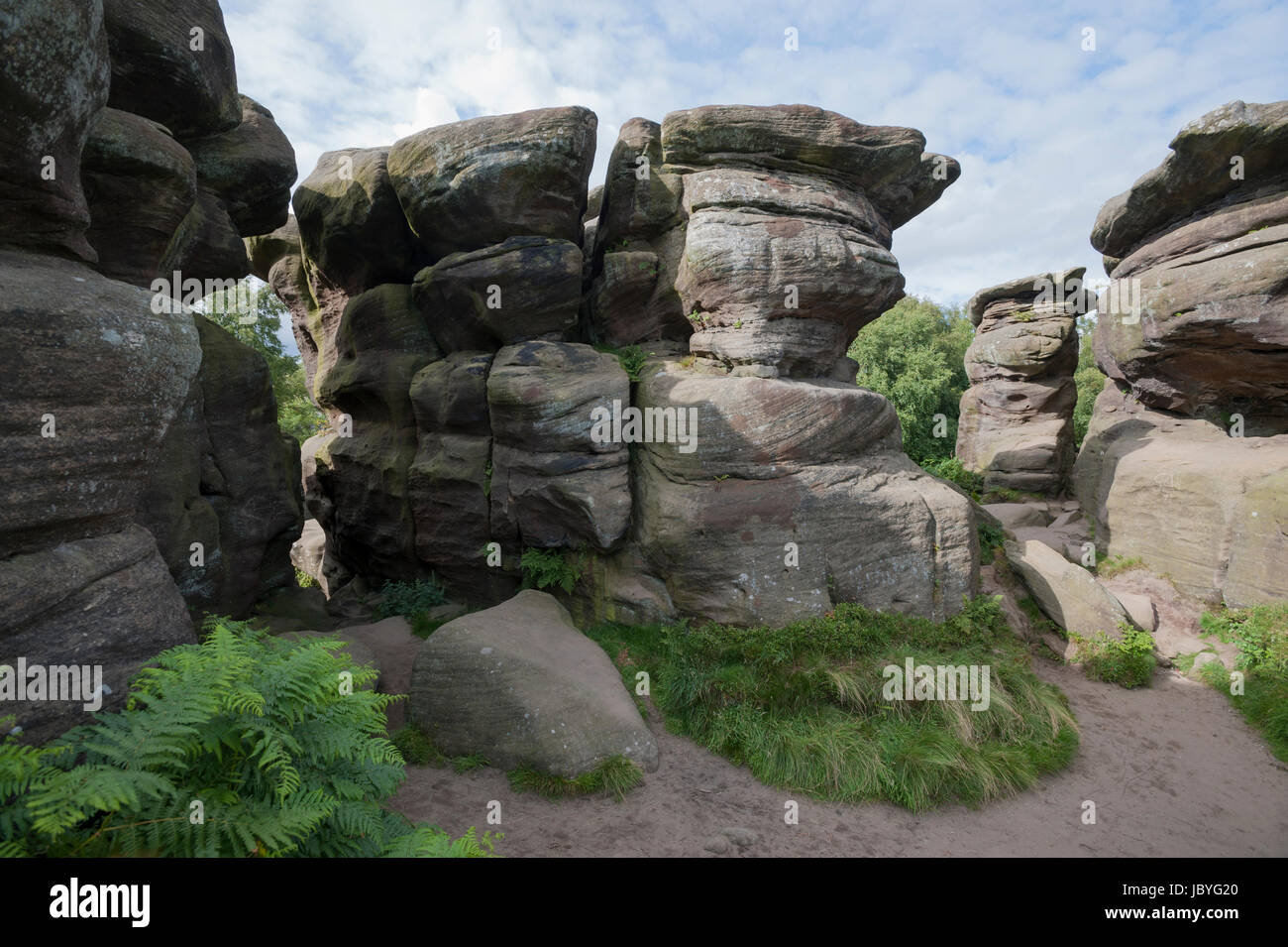 Brimham rocks the dancing bear hi-res stock photography and images - Alamy