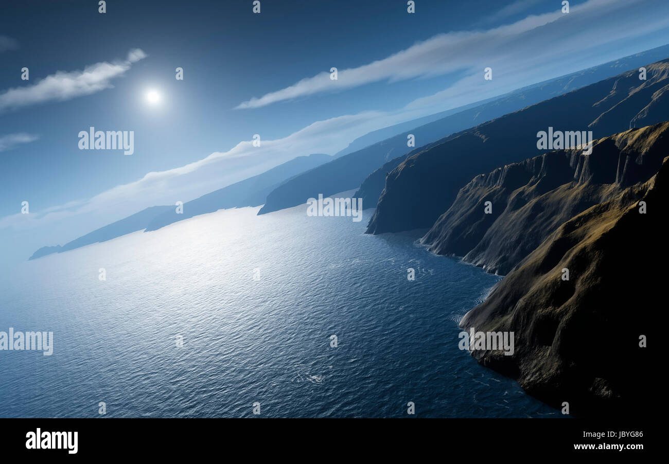 An image of a nice ocean view Stock Photo - Alamy