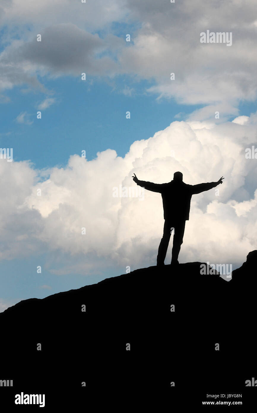 Winner pose hi-res stock photography and images - Alamy