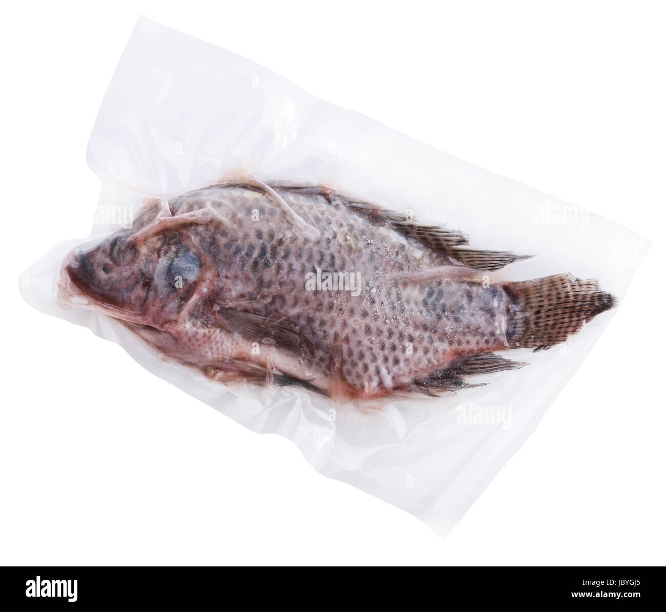 Frozen seafood package Cut Out Stock Images & Pictures - Alamy