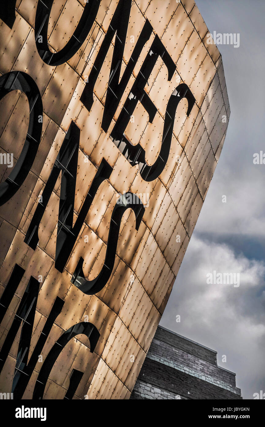 Cardiff music hall exterior hi-res stock photography and images - Alamy