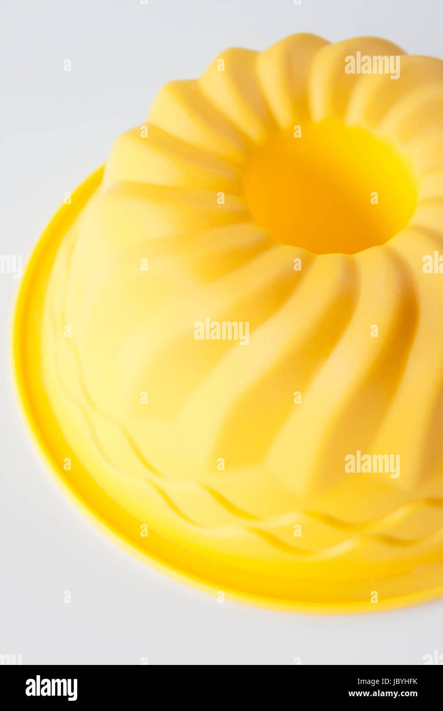 Modern silicone cake form isolated on white background, stock photo ...