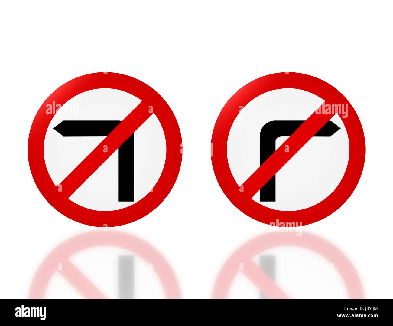 the notice of traffic sign for transportation safety Stock Photo - Alamy