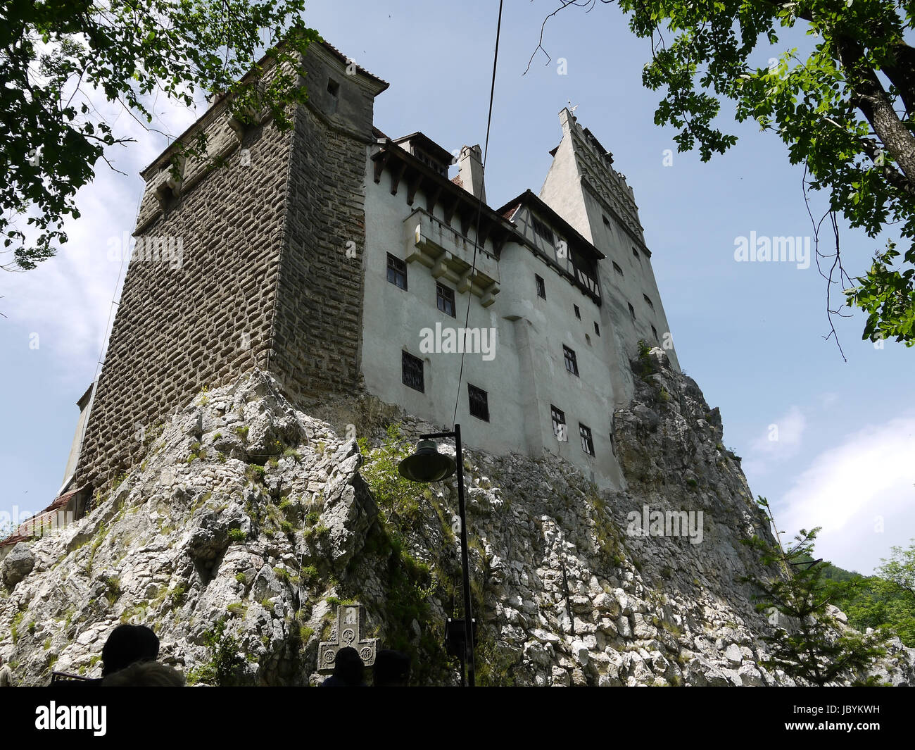 Dracula Castle in Bran, Romania. The home of the Vampire Dracula Stock ...