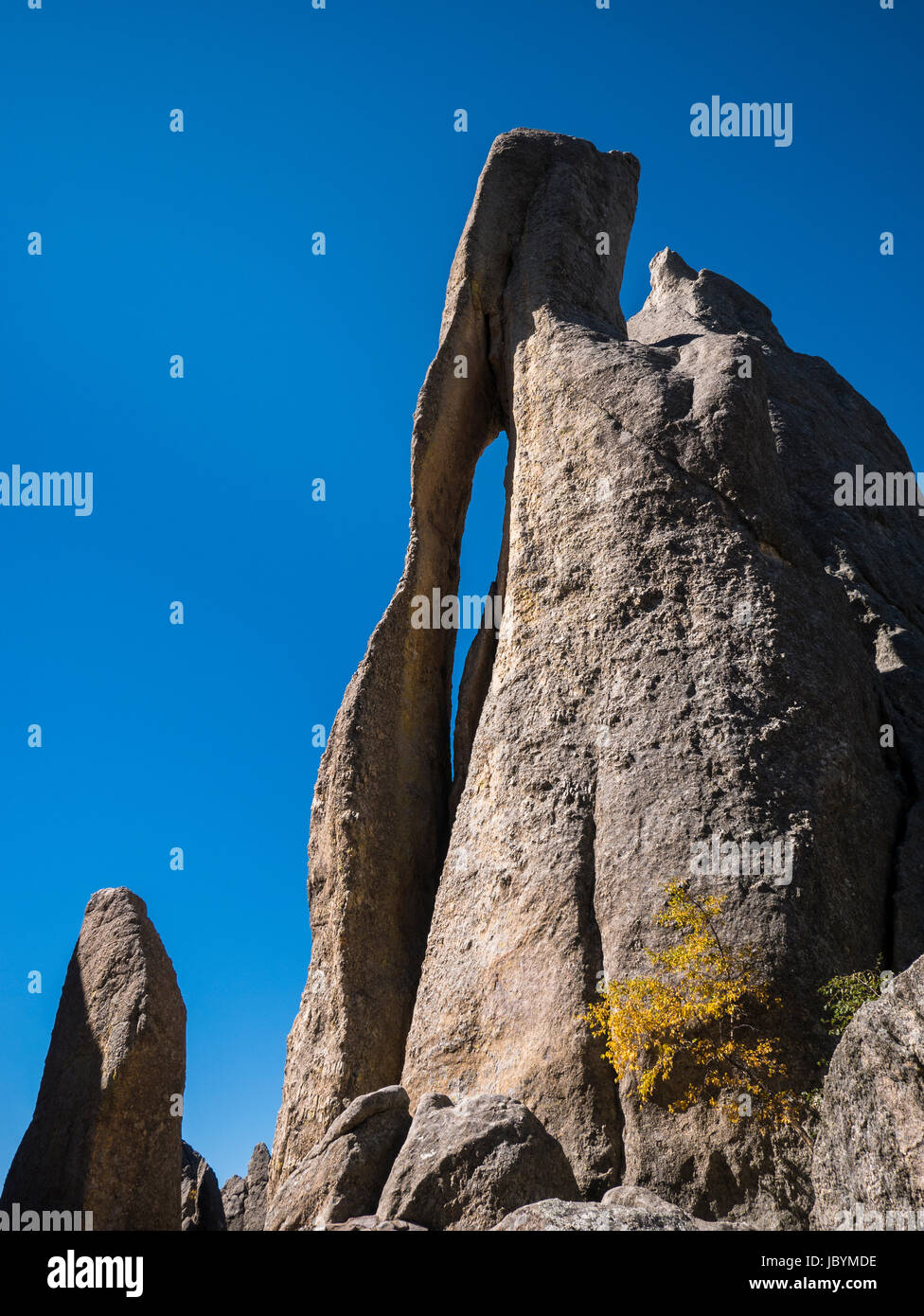 The Needles Eye, Needles Highway, Custer State Park, South Dakota Stock ...
