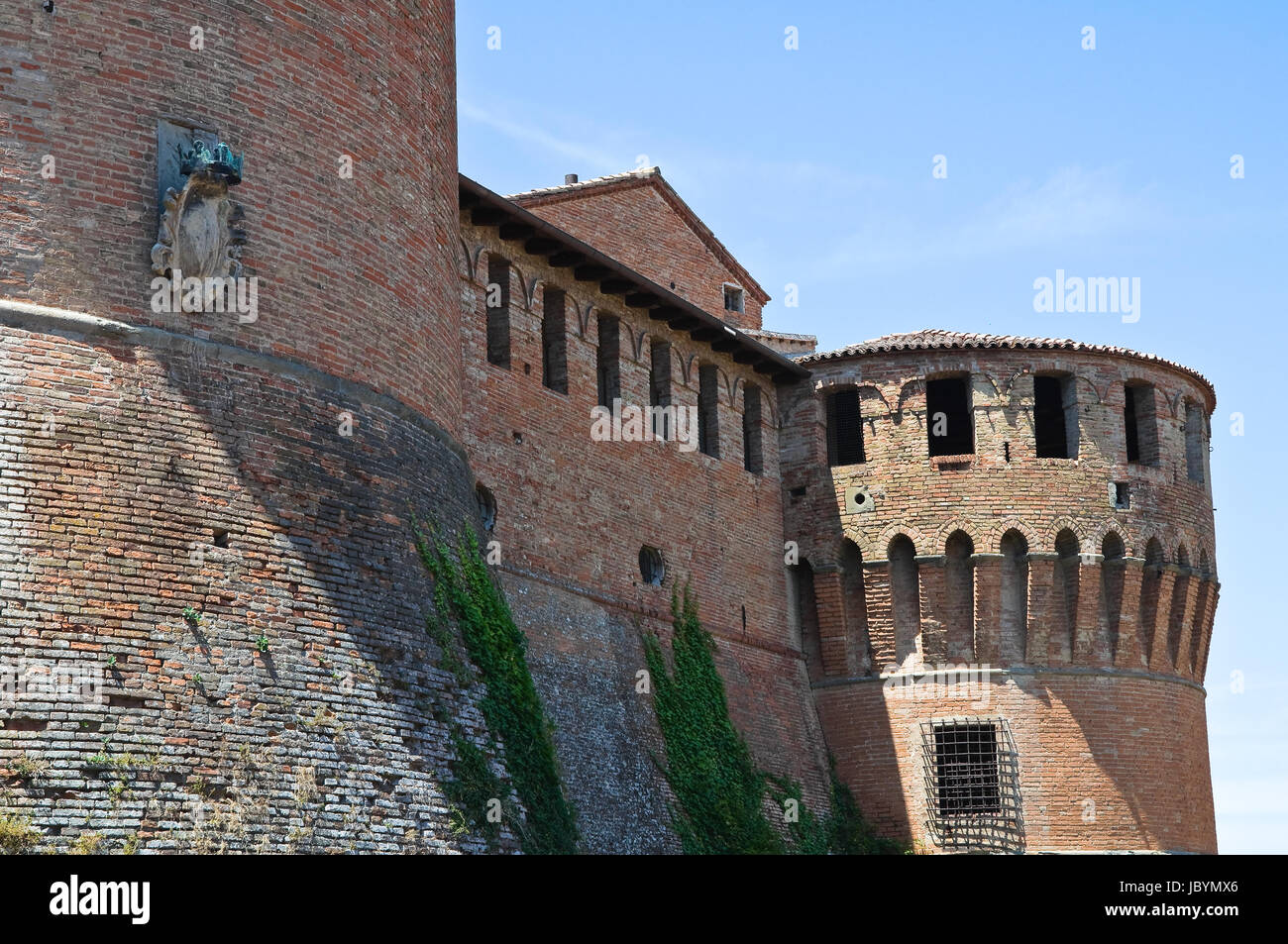 Sforza's Castle. Dozza. Emilia-Romagna. Italy Stock Photo - Alamy
