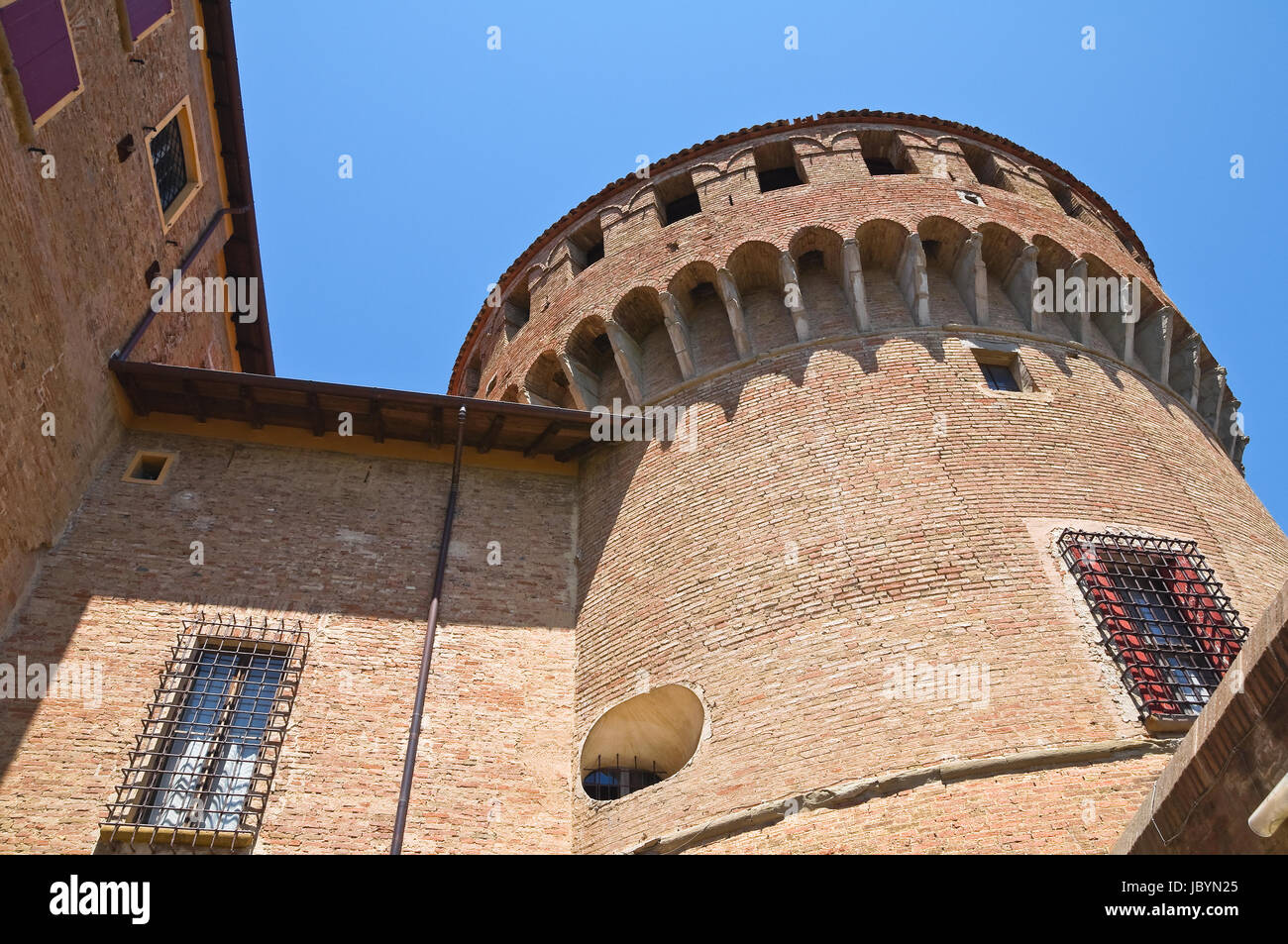 Sforza's Castle. Dozza. Emilia-Romagna. Italy Stock Photo - Alamy