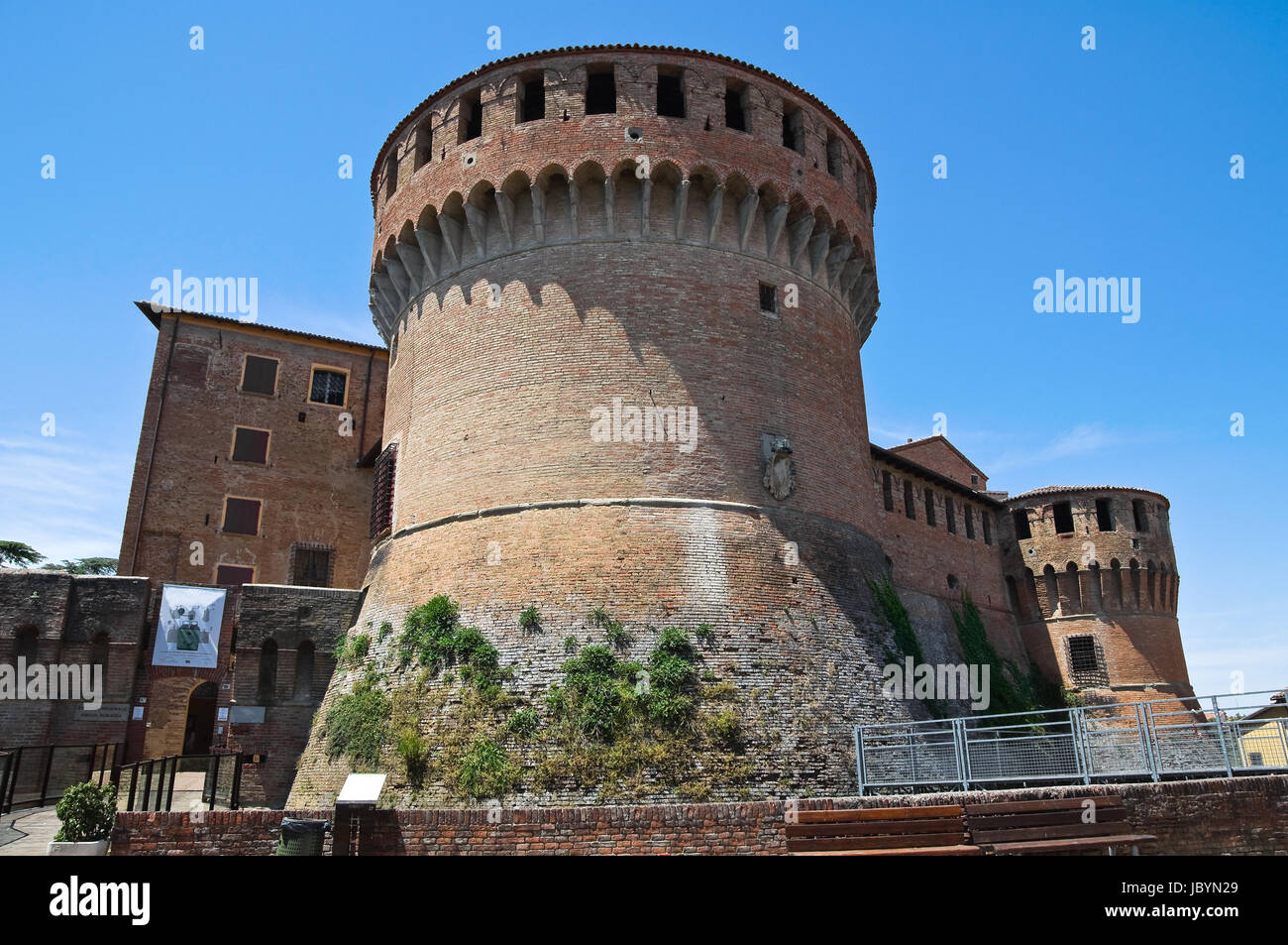Sforza's Castle. Dozza. Emilia-Romagna. Italy Stock Photo - Alamy