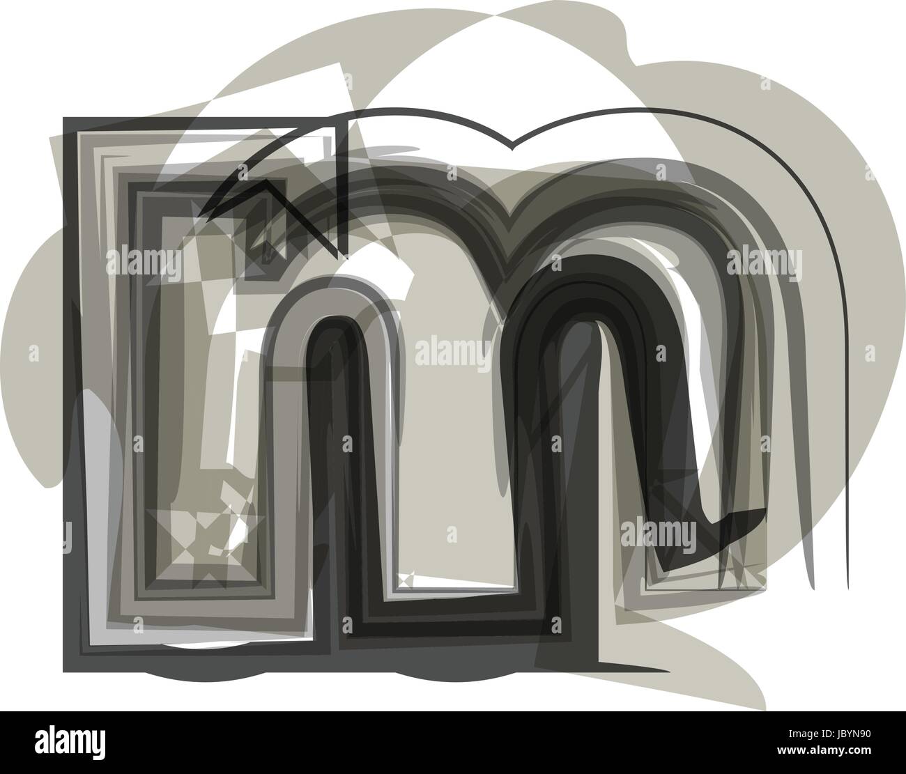 M illustration Stock Vector Images - Alamy