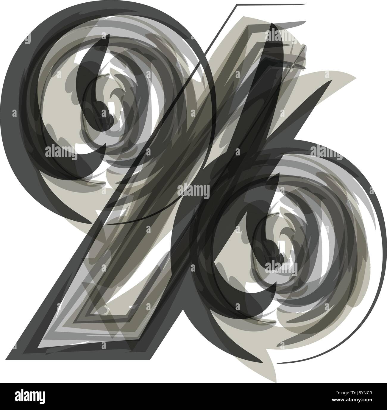 Abstract percent Symbol illustration Stock Vector Image & Art - Alamy